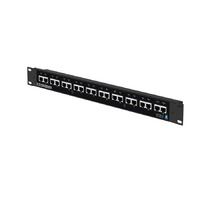 JFA PATCH PANEL 10 PORTAS 10/100 FAST 12 A 48V - BaixadaNet Telecom
