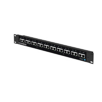 JFA PATCH PANEL 10 PORTAS 10/100/1000 GIGA 12 A 48V - BaixadaNet Telecom