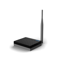 ROTEADOR 2FLEX MODELO 2F-W2001F6 IPV6 200MW PRETO - BaixadaNet Telecom